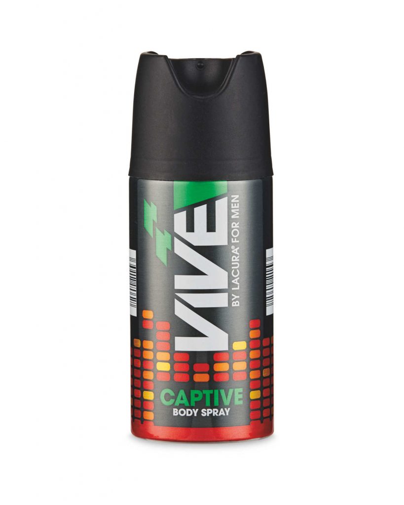 Lacura Men’s Captive Body Spray 150ml – ImaxUK